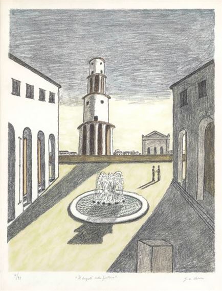 Giorgio de Chirico | Il segreto della fontana (1969) | MutualArt