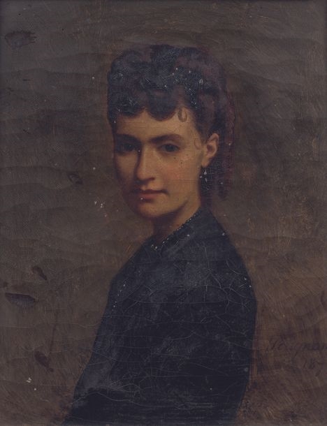 Alexis Joseph Perignon | Portrait of a Woman (1871) | MutualArt