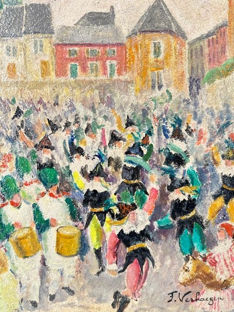 Fernand Verhaegen | The Chinels of Fosses La Ville | MutualArt