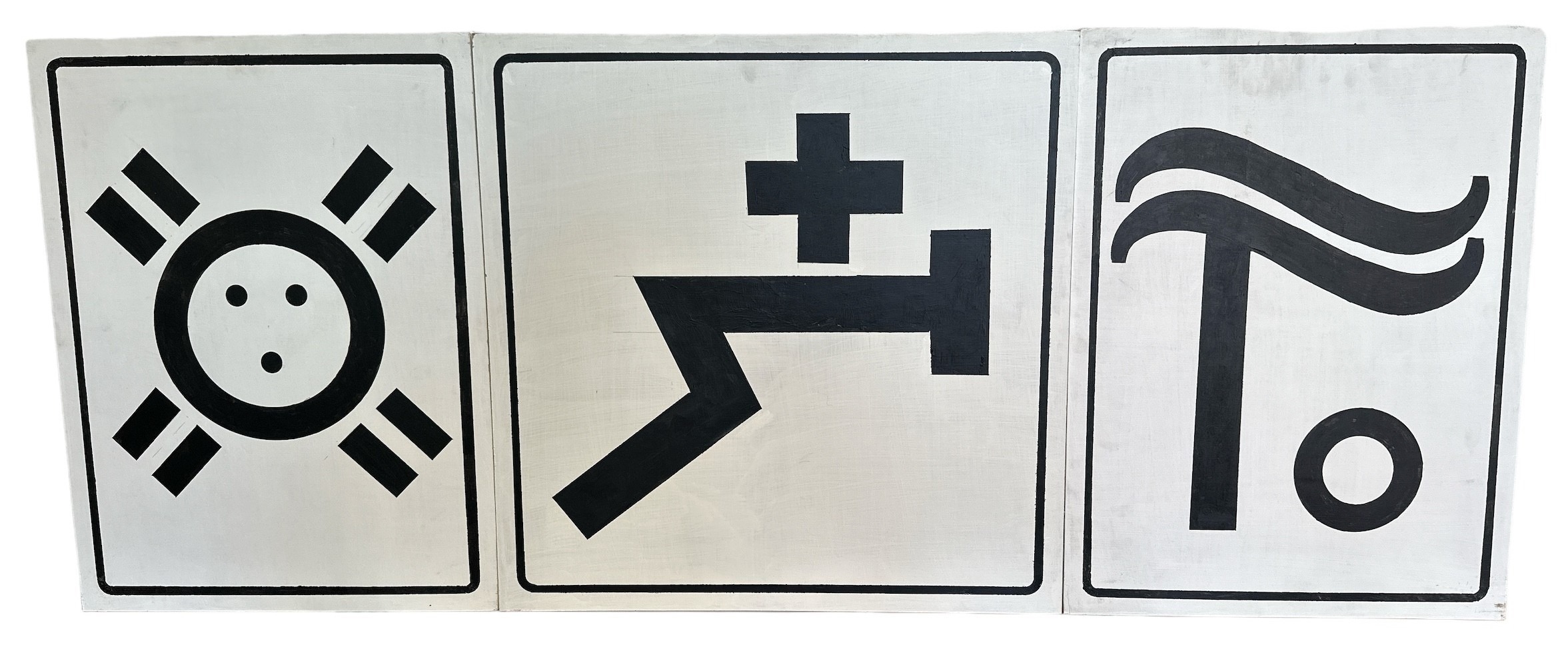 Appel Robert | Three ROBERT APPEL Acrylic on Board | Compare similar ...