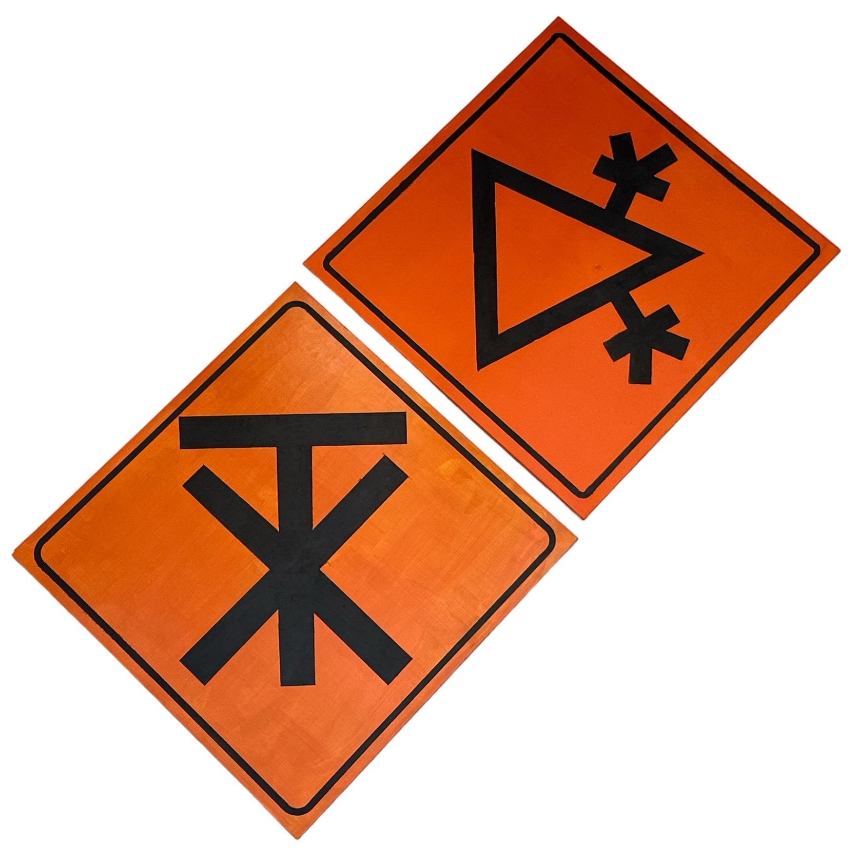 Robert Appel | Two ROBERT APPEL Acrylic on Board and Canvas | MutualArt