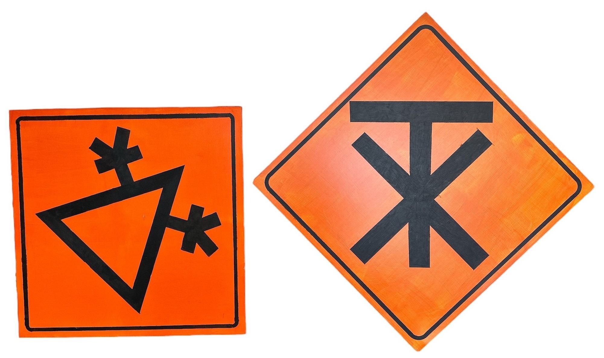 Robert Appel | Two ROBERT APPEL Acrylic on Board and Canvas | MutualArt