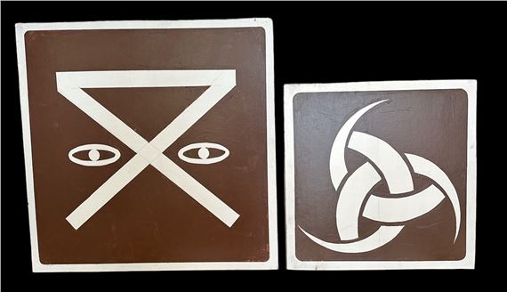 Robert Appel | Two ROBERT APPEL Acrylic on Board Odin's Home & Safe ...