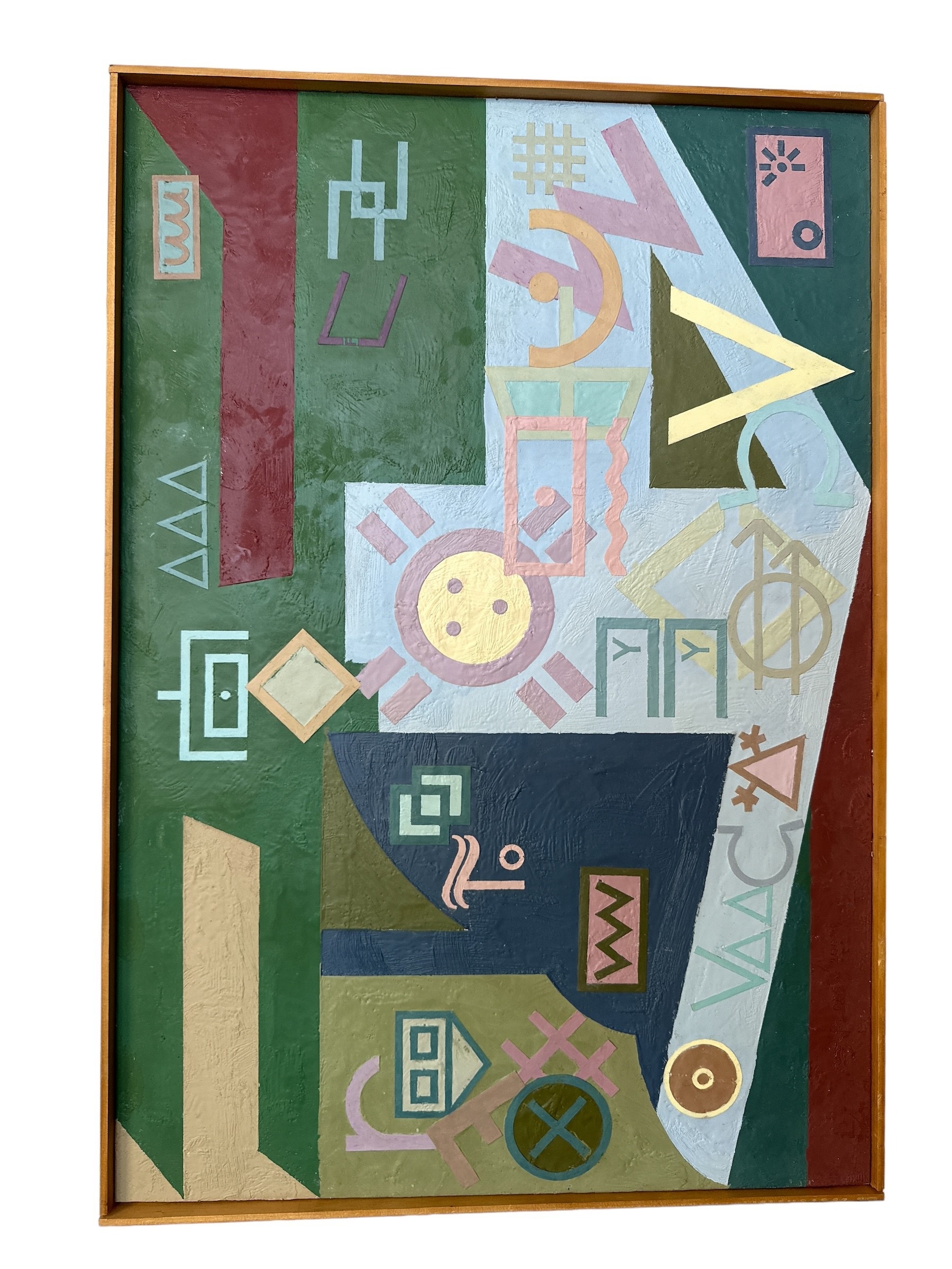 Robert Appel | ROBERT APPEL Hobo Signs Encaustic on Paper | MutualArt