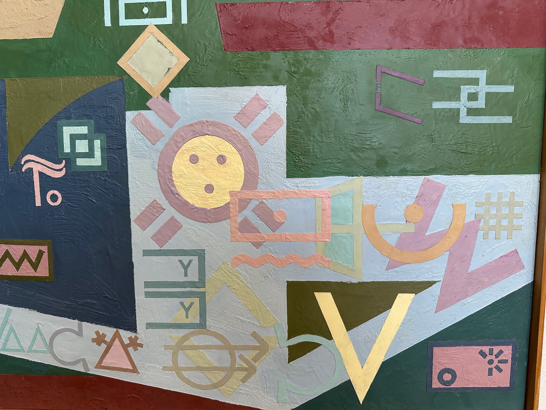 Robert Appel | ROBERT APPEL Hobo Signs Encaustic on Paper | MutualArt