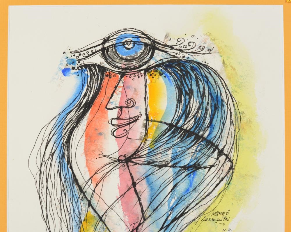 Laxman Pai | Laxman Pai. India/France. 1974. Abstract watercolor ...