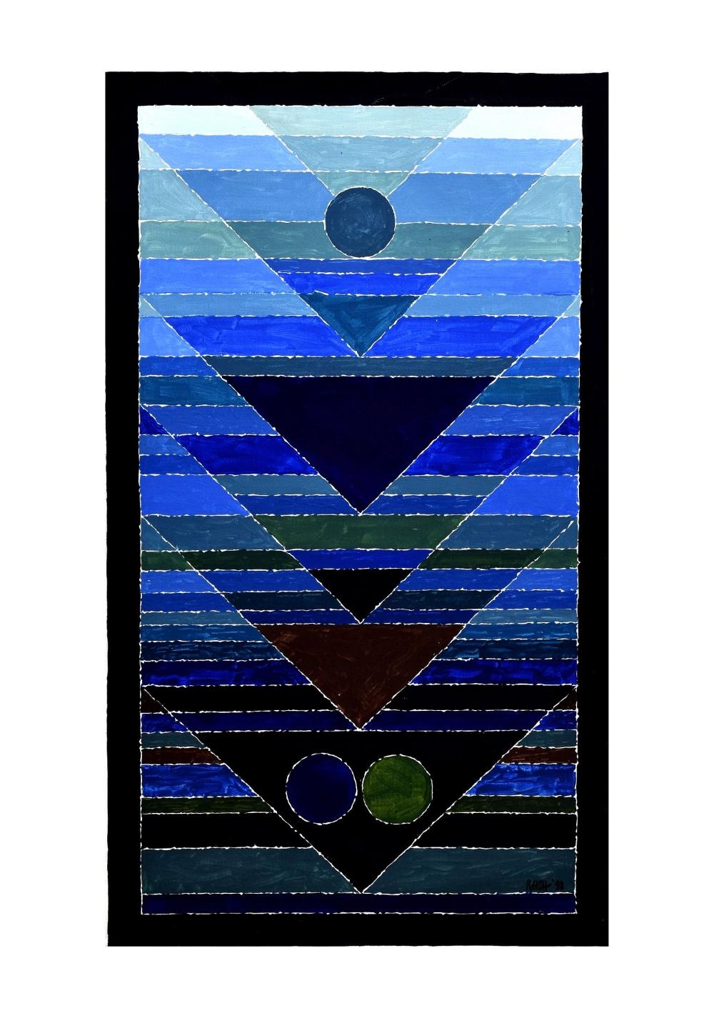 Syed Haider Raza | Untitled | MutualArt