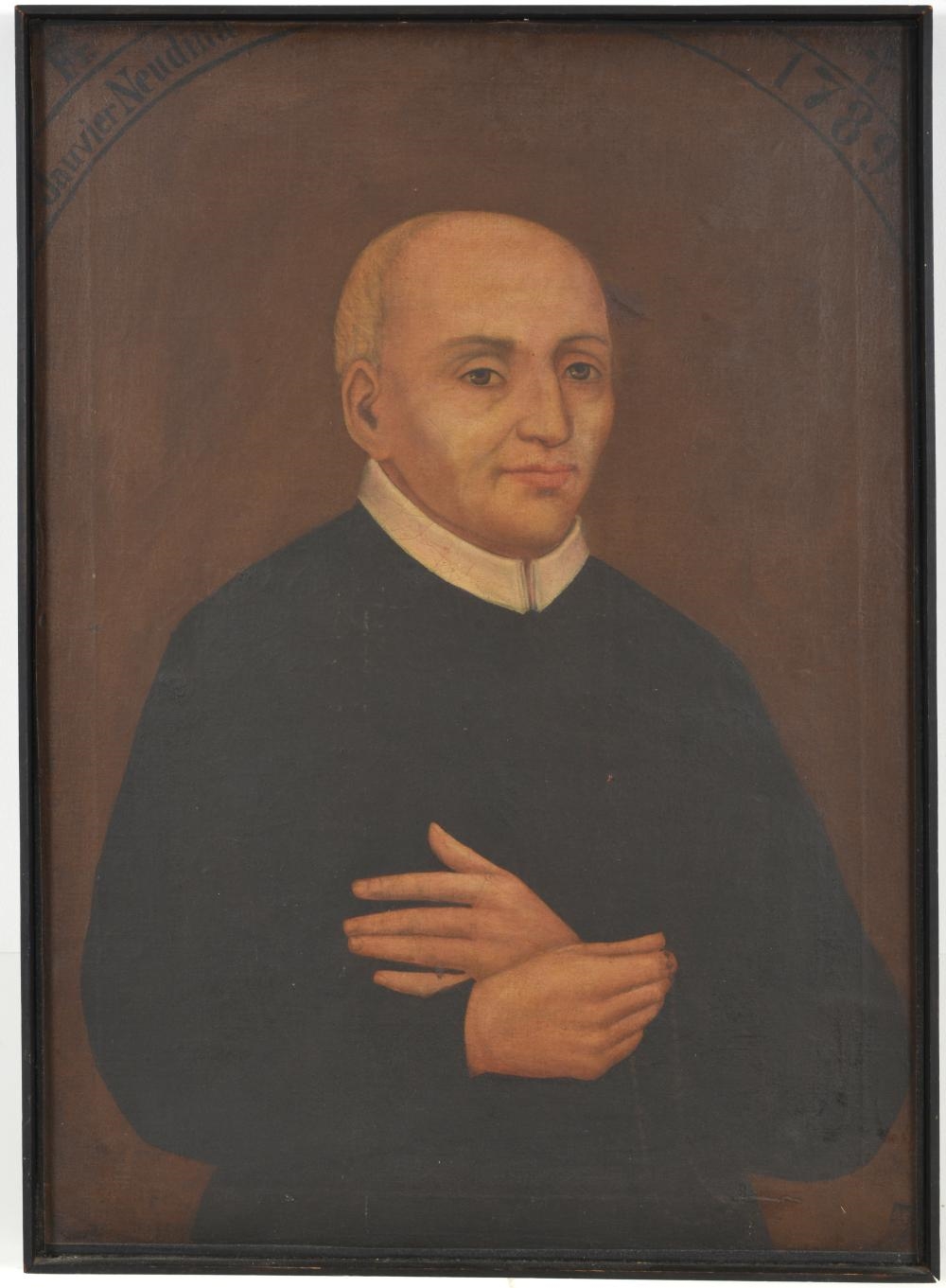 Spanish School, 18th Century | 1789 Spanish Colonial portrait of friar ...