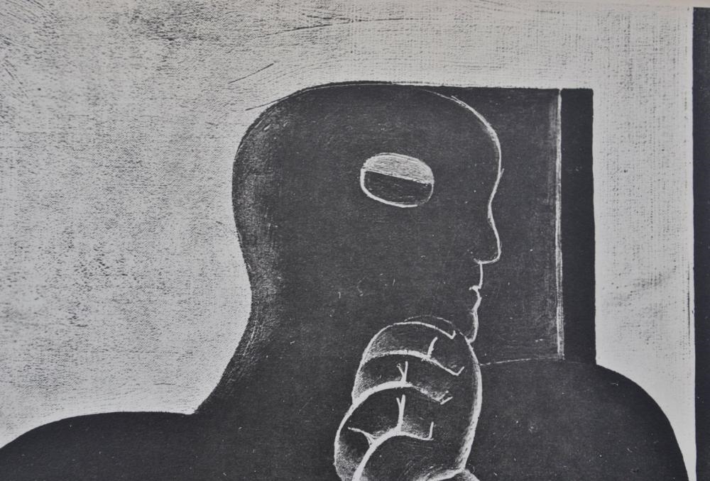 Le Corbusier | Homme pensif (1938) | MutualArt