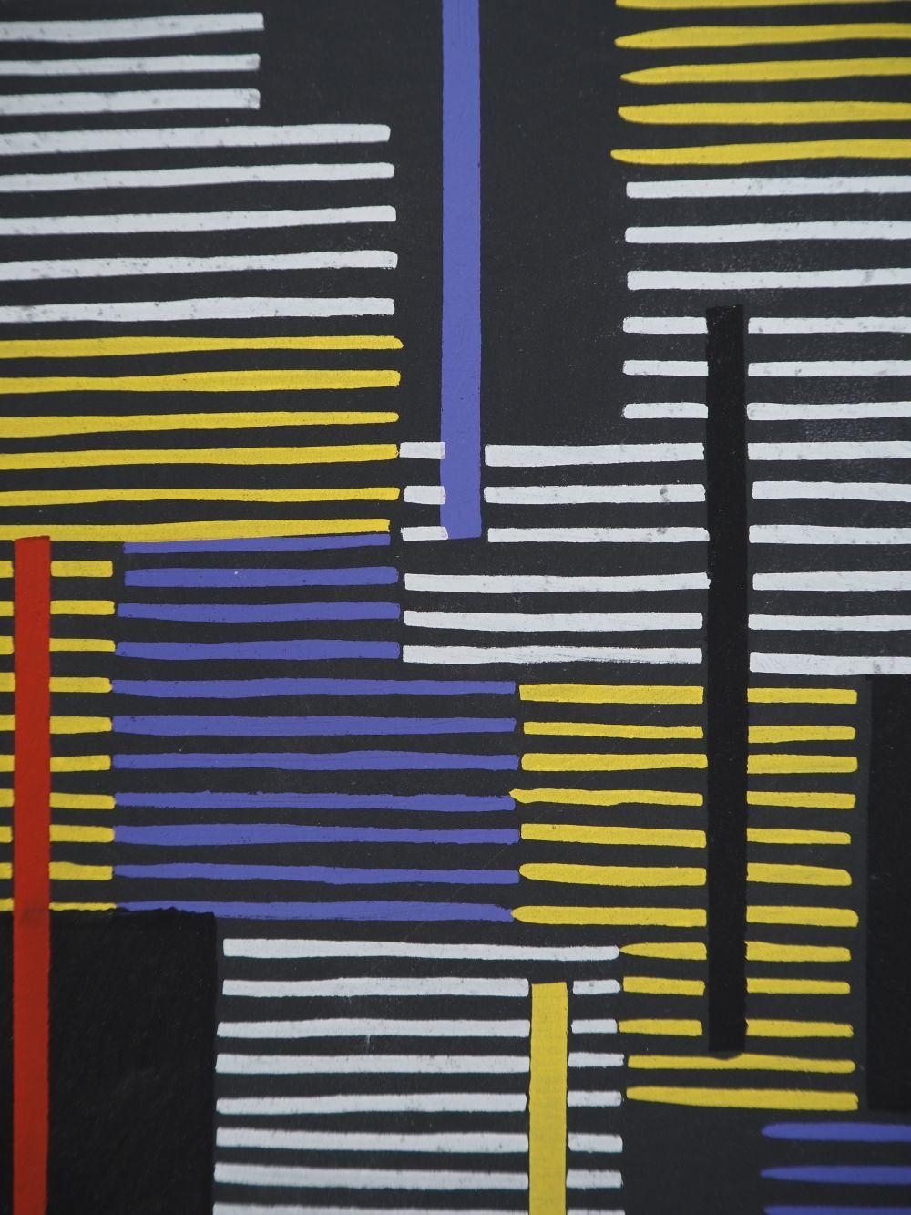 Adolf Richard Fleischmann | Avant l'Op Art (1952) | MutualArt
