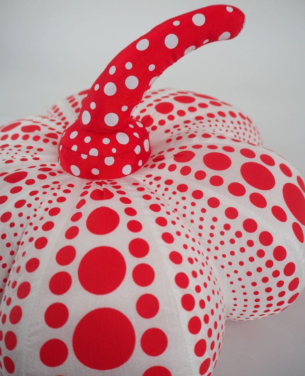 Yayoi Kusama | Dots Obsession (Pumpkin red-Small) | MutualArt