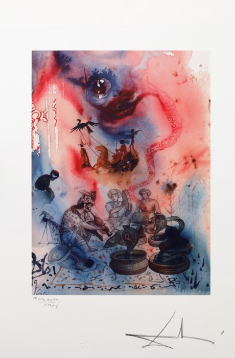 Salvador Dalí | Snake Tamers | MutualArt
