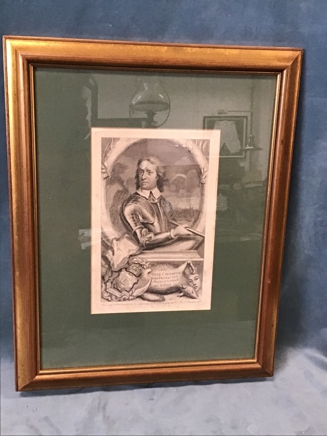 George Vertue | an eighteenth century engraving of Cromwell (1653 ...