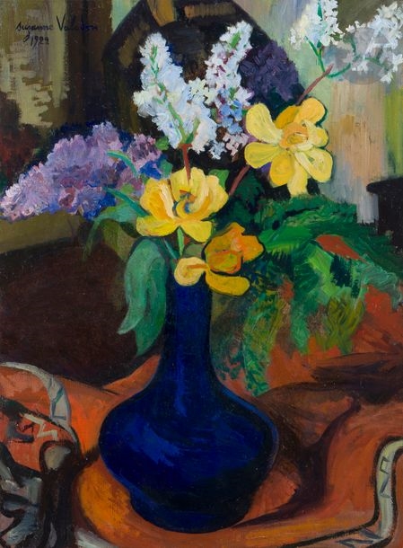 Suzanne Valadon | Vase of flowers | MutualArt