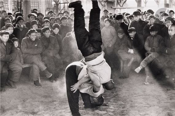 Marc Riboud | Sky bridge (Circa 1980) | MutualArt