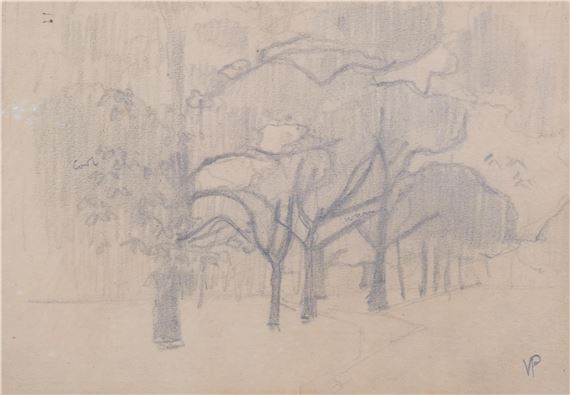 Victor Pasmore | pencil drawing | MutualArt