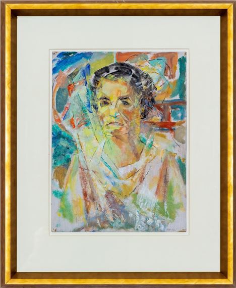 Francis Bertrand | Portrait Of Margel (1972) | MutualArt