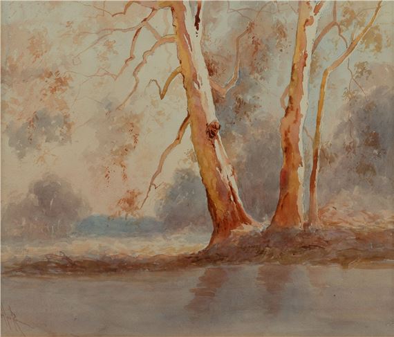 Marian Ellis Rowan | Landscape with Gums | MutualArt