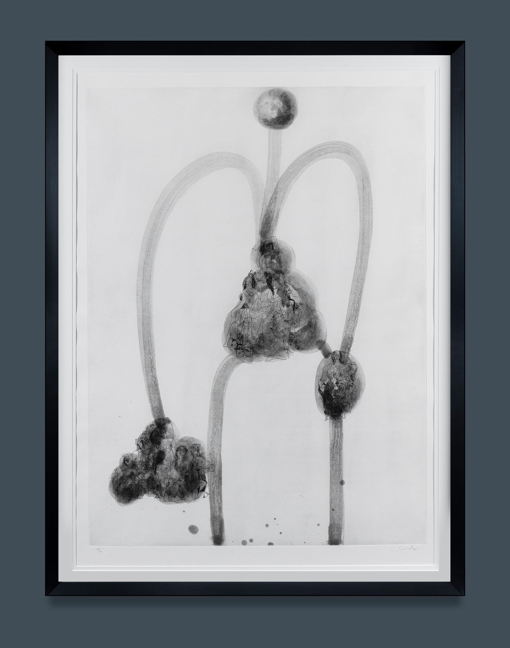 George Condo | More Sketches of Spain - For Miles Davis #9 (1991 ...