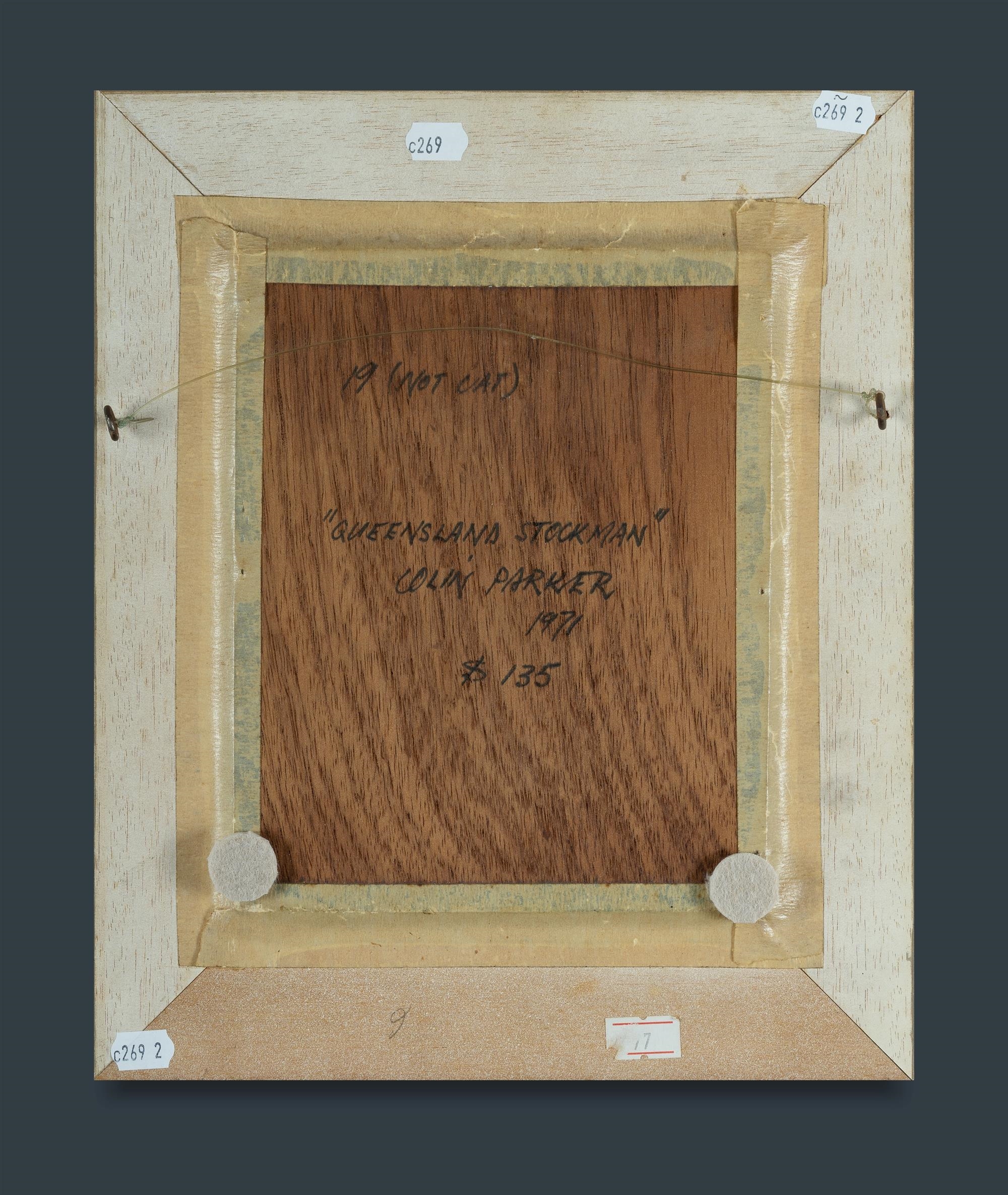 Colin Parker | Queensland Stockman (1971) | MutualArt