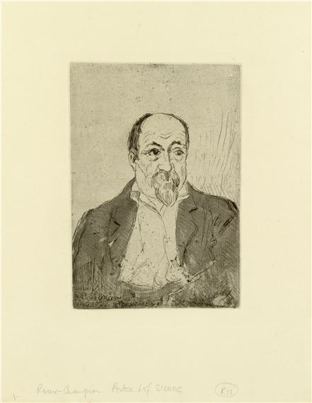 Joseph Victor Roux-Champion | Portrait of Signac | MutualArt