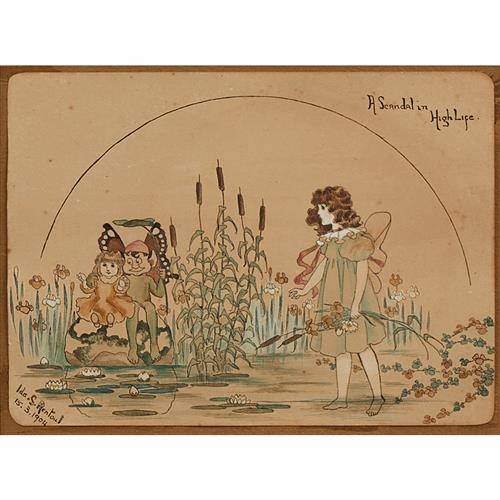 Ida Rentoul Outhwaite | A Scandal in High Life (1904) | MutualArt