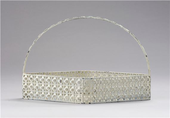 Hoffmann Josef | Josef Hoffmann or Koloman Moser, a handled basket with ...