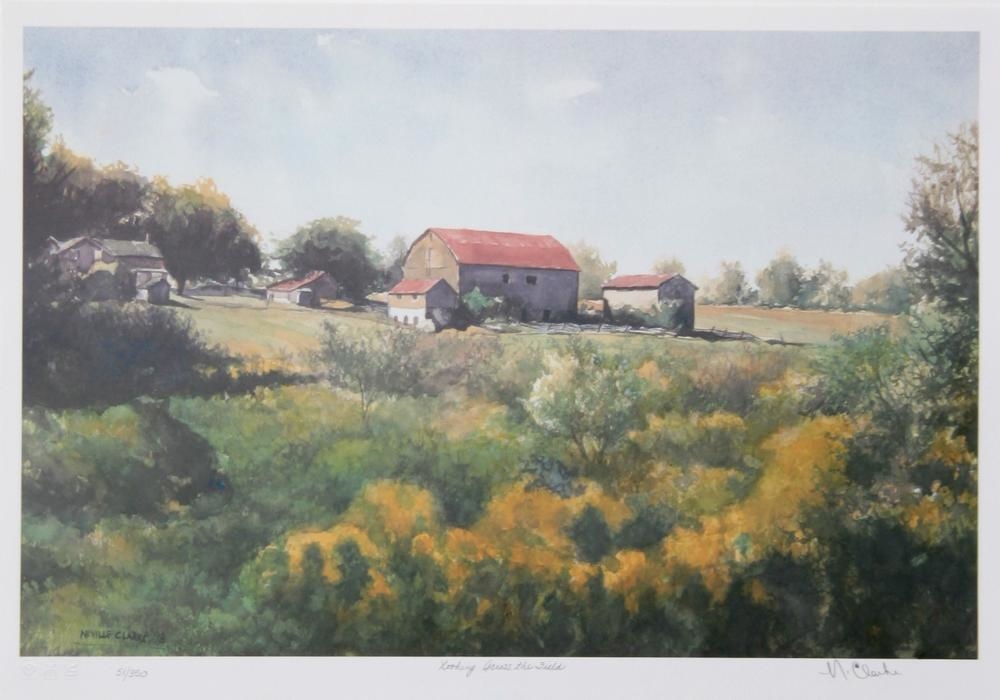 Neville Clarke | LOOKING ACROSS THE FIELD (1998) | MutualArt