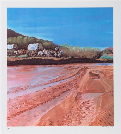 Cecil Smith | WASHED OUT CROSSING (Circa 1980) | MutualArt