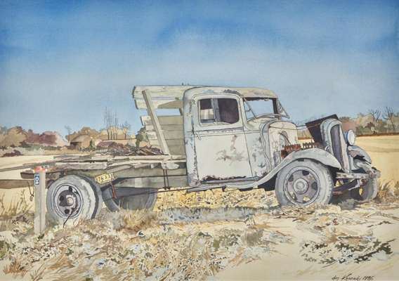 Donald Kennedy | A Former Love Discarded along the Road (1985) | MutualArt