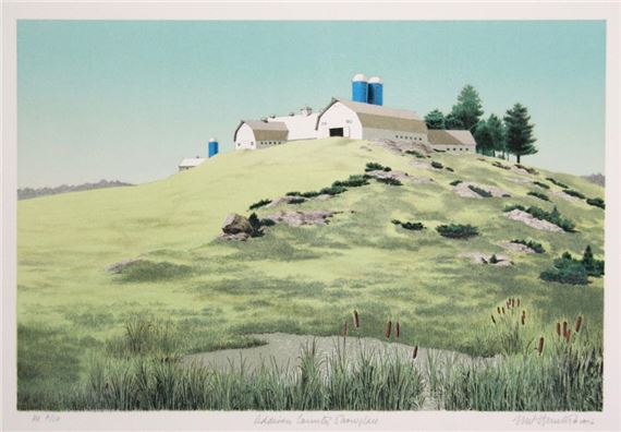 Mel Hunter | ADDISON COUNTY SHOWPLACE (1976) | MutualArt