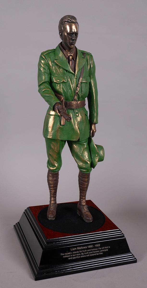 Steve Finney | Liam Mellows bronze figure by Steve Finney | MutualArt