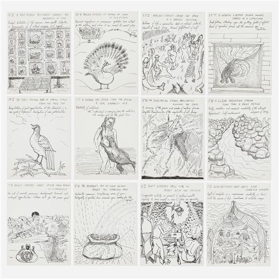 George Herms | The Sabian Exercise (two works (1983) | MutualArt