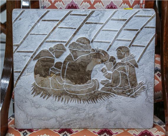 David Bennett | Limestone Relief Sculpture | MutualArt