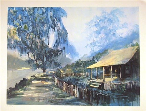 Robert Plummer Ludlum | COUNTRY HOUSE (Circa 1980) | MutualArt
