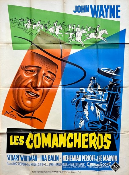 Boris Grinsson | LES COMANCHEROS / THE COMANCHEROS Michael... - Lot 115 ...