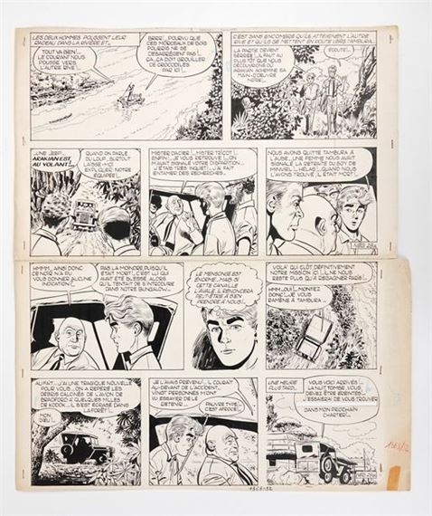 Eddy Paape | PAAPE Eddy Marc Dacier Planche (1964) | MutualArt