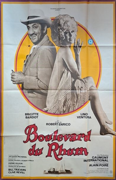 Charles Rau | BOULEVARD DU RHUM Robert Enrico. 1971 120x160... - Lot ...