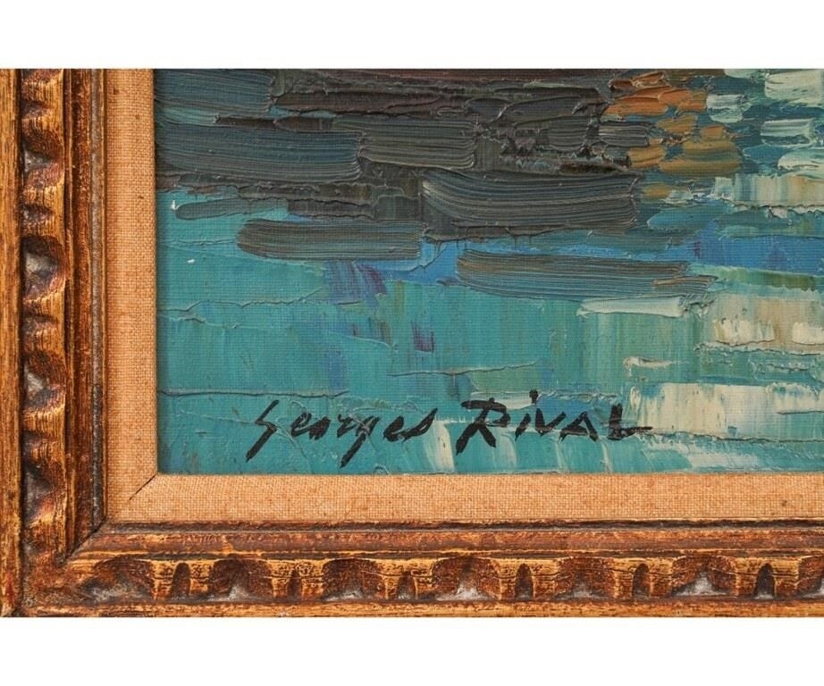 Georges Rival | GEORGES RIVAL OIL ON CANVAS | MutualArt