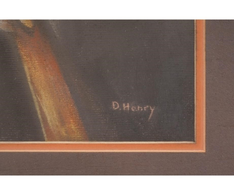 Dolores Henry | Dolores Henry (b. 1958) pastel of a young woman working ...