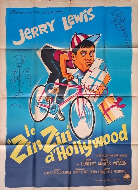 Boris Grinsson | LE ZINZIN D'HOLLYWOOD / THE ERRAND BOY Jerry... - Lot ...