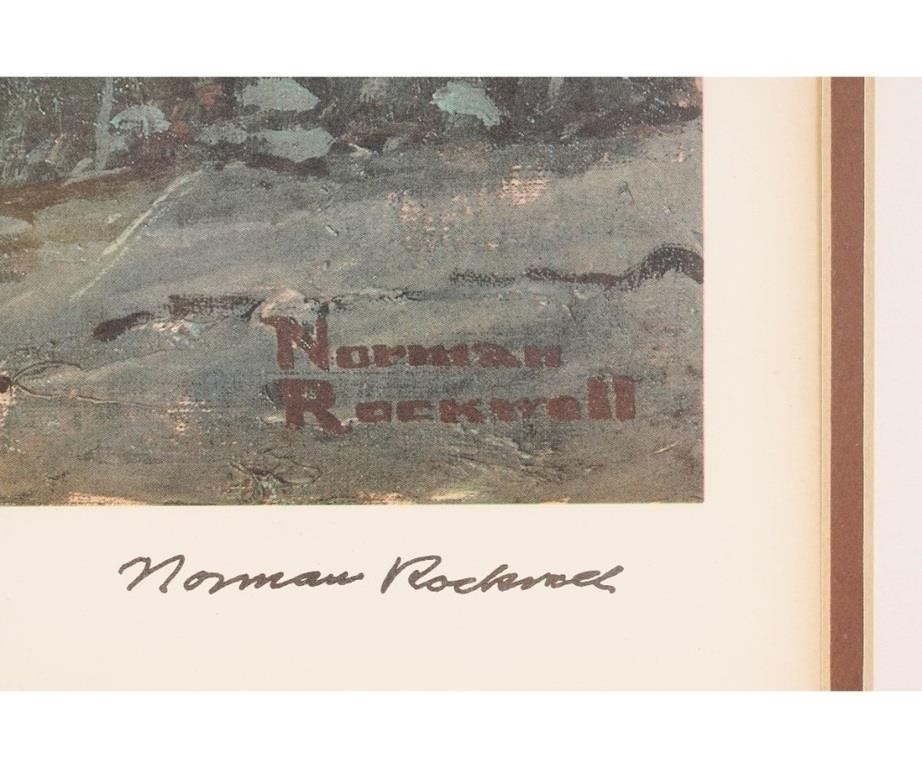 Norman Rockwell | LIMITED EDITION NORMAN ROCKWELL PRINT | MutualArt