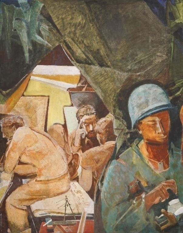 George Matthews Harding | GEORGE HARDING OIL ON BOARD | MutualArt