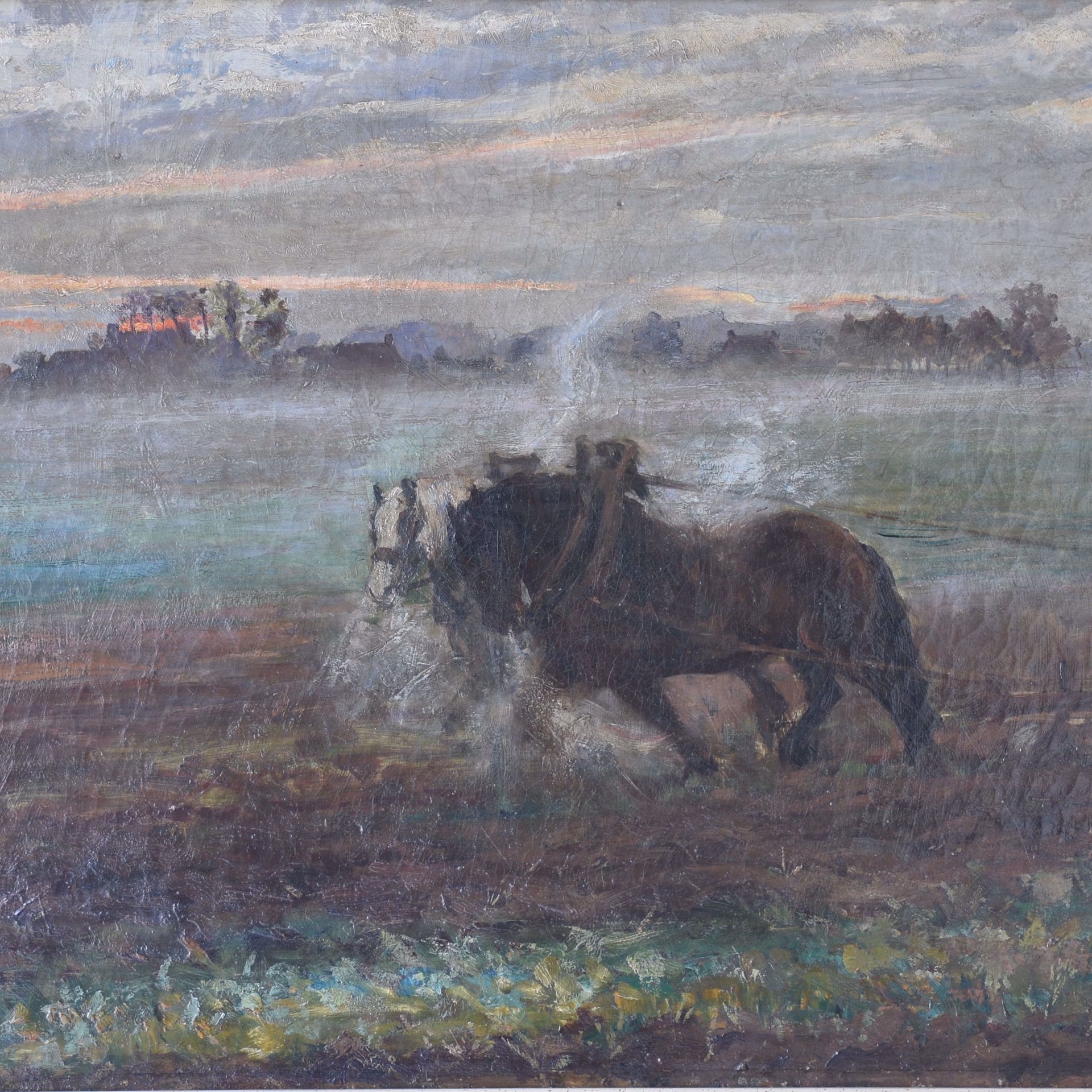 Marten Melsen | Ploughing farmer | MutualArt