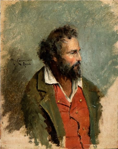 Michele Cammarano | Portrait of a garibaldino | MutualArt