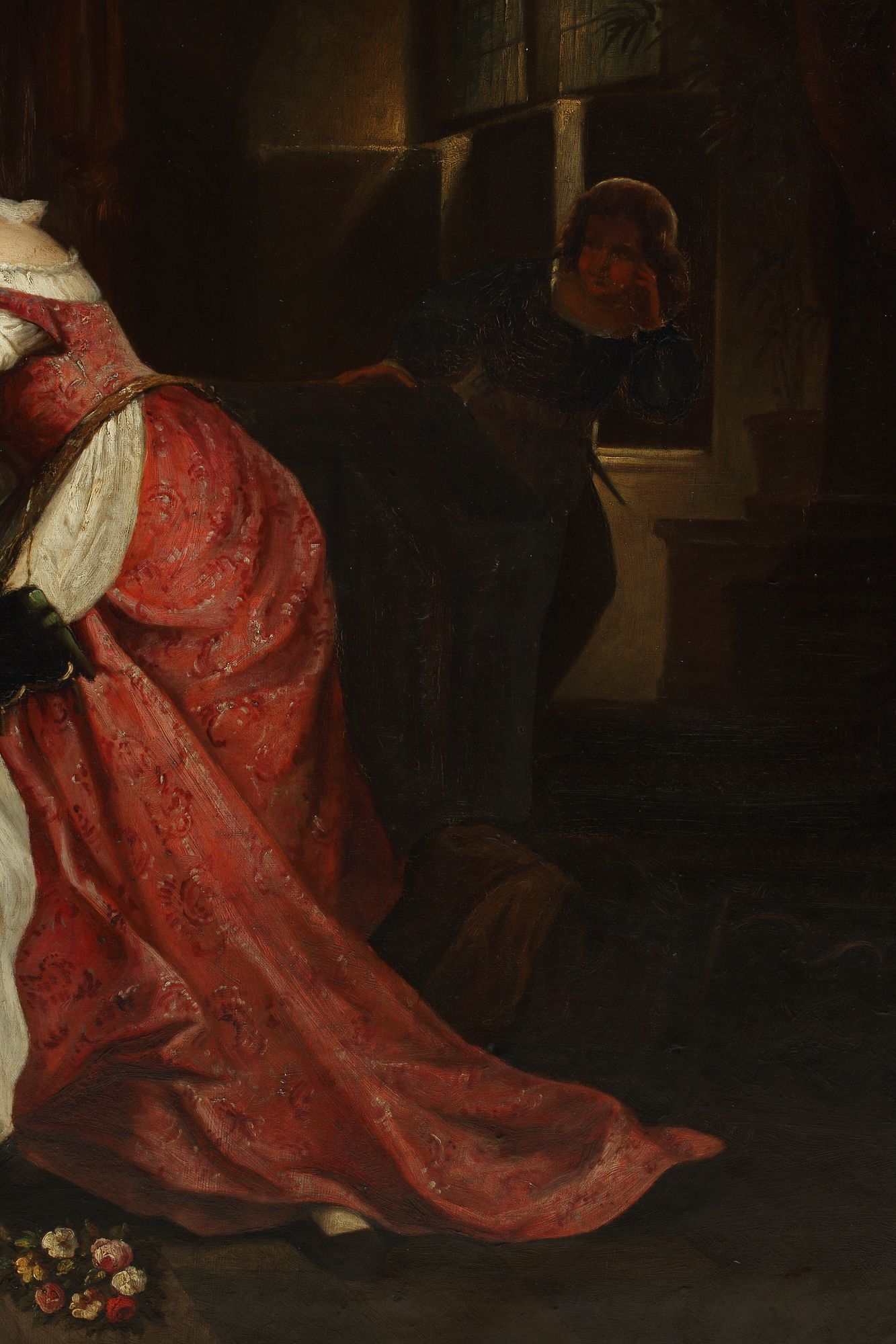 Hans Makart | Falstaff in the Buck-Basket (William Shakespeare | MutualArt
