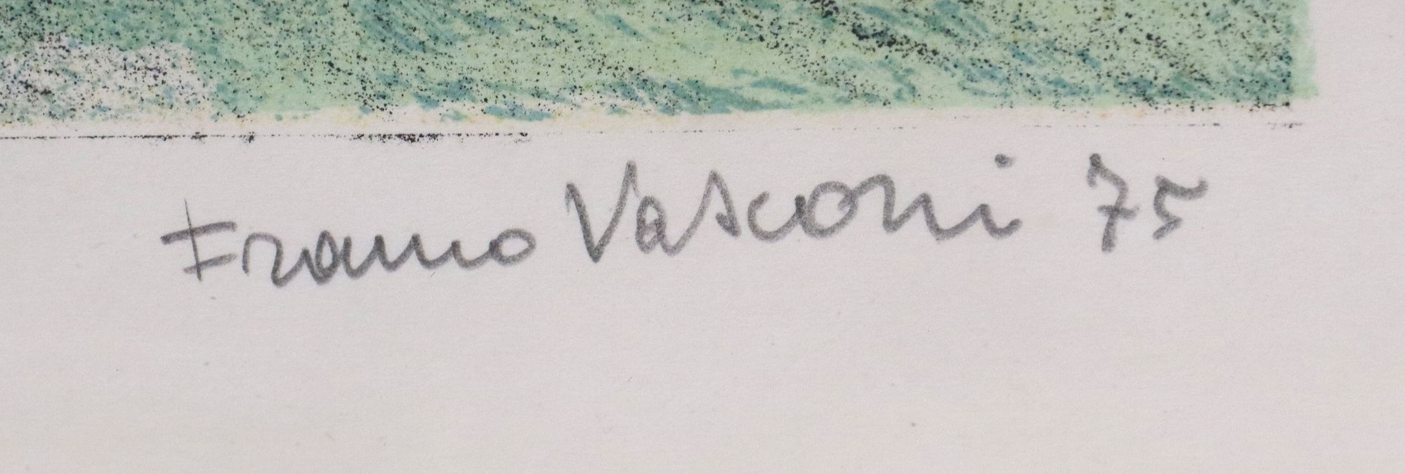 Franco Vasconi | FRANCO VASCONI (1920-2014) SIGNED LITHOGRAPH RUNNING ...