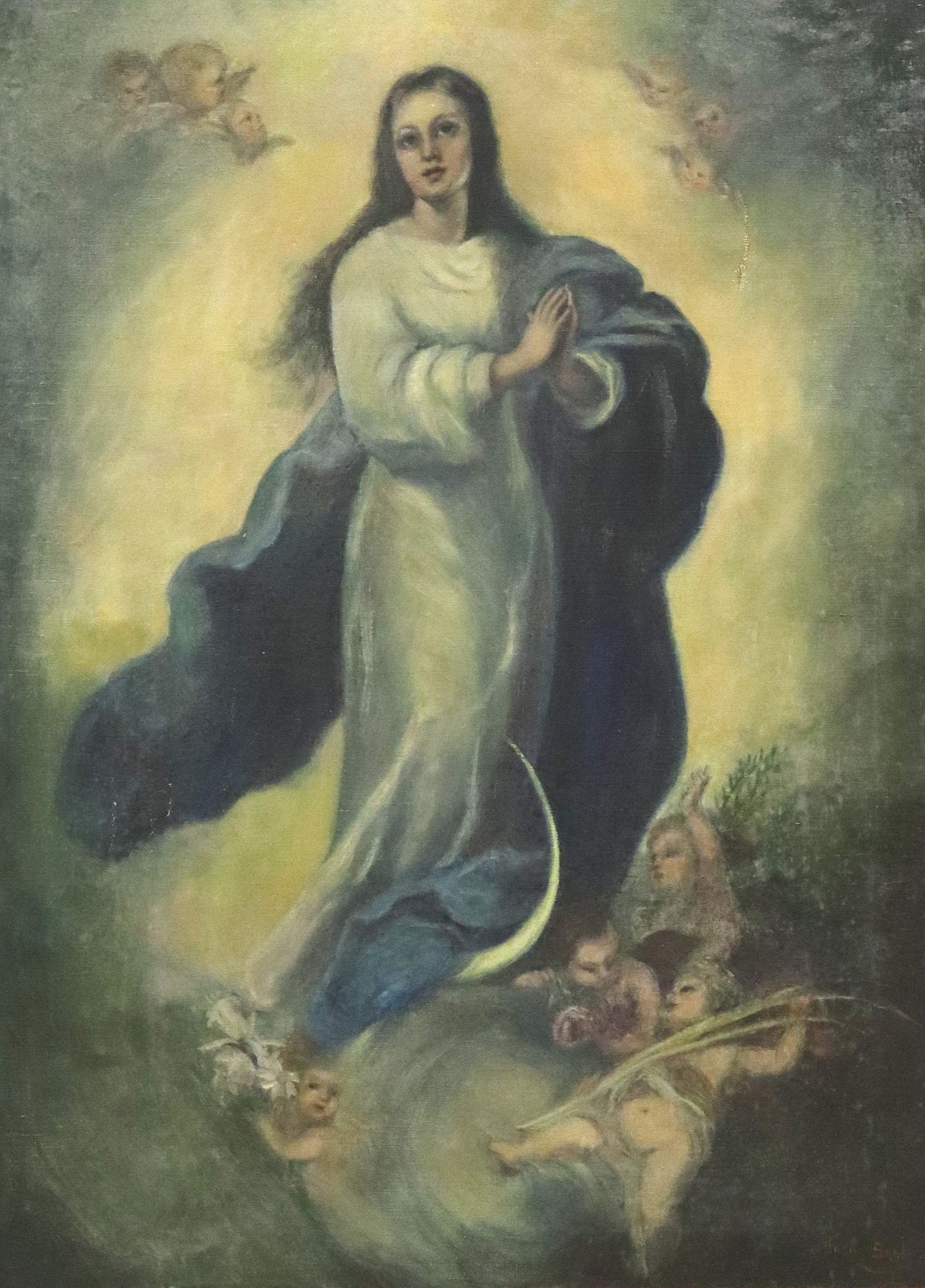 Bartolomé Estebán‏ Murillo | The Appearance of Virgin Mary to Saint ...