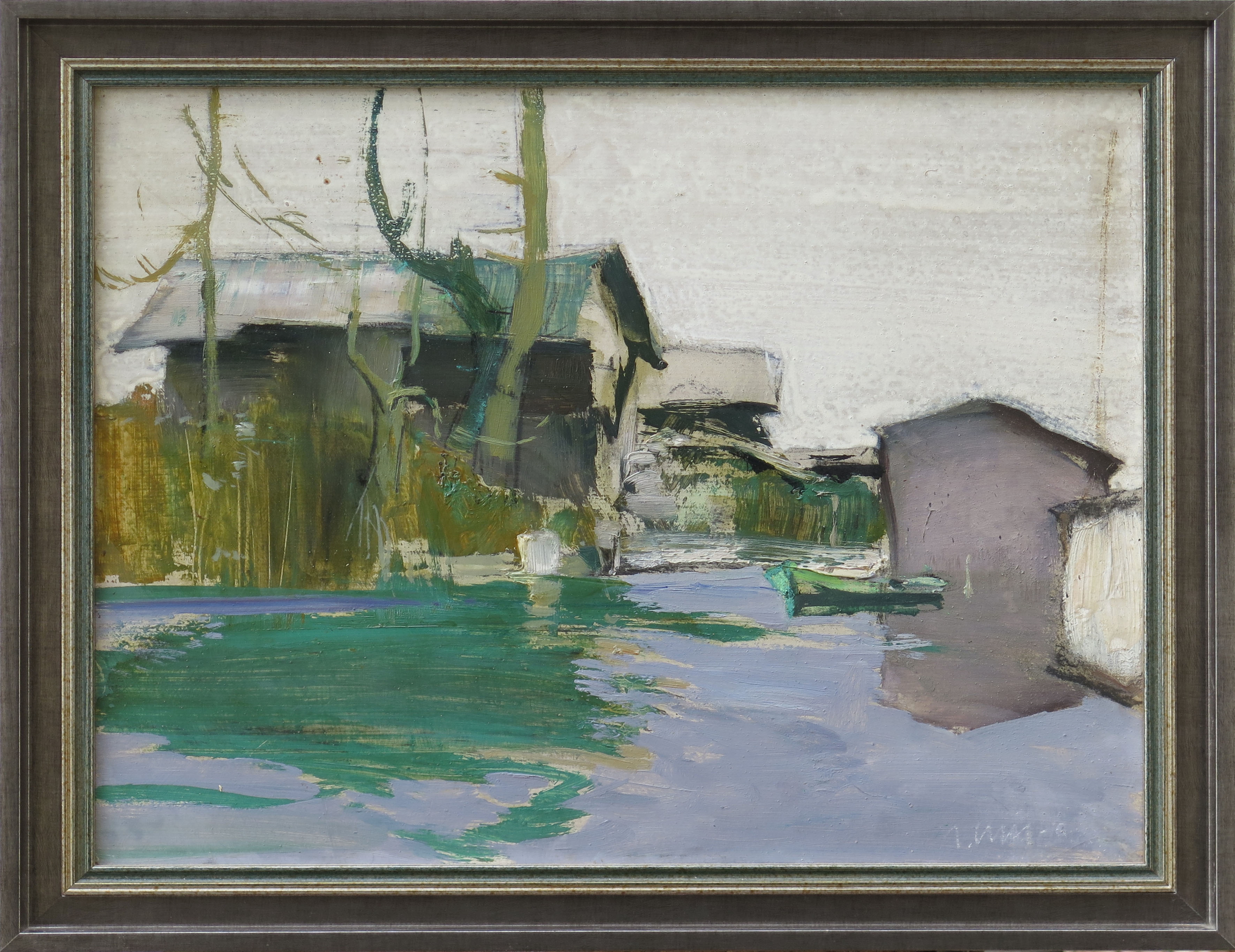 Janis Osis | Vecais Skultes dzirnavu dīķis 1969 (1969) | MutualArt