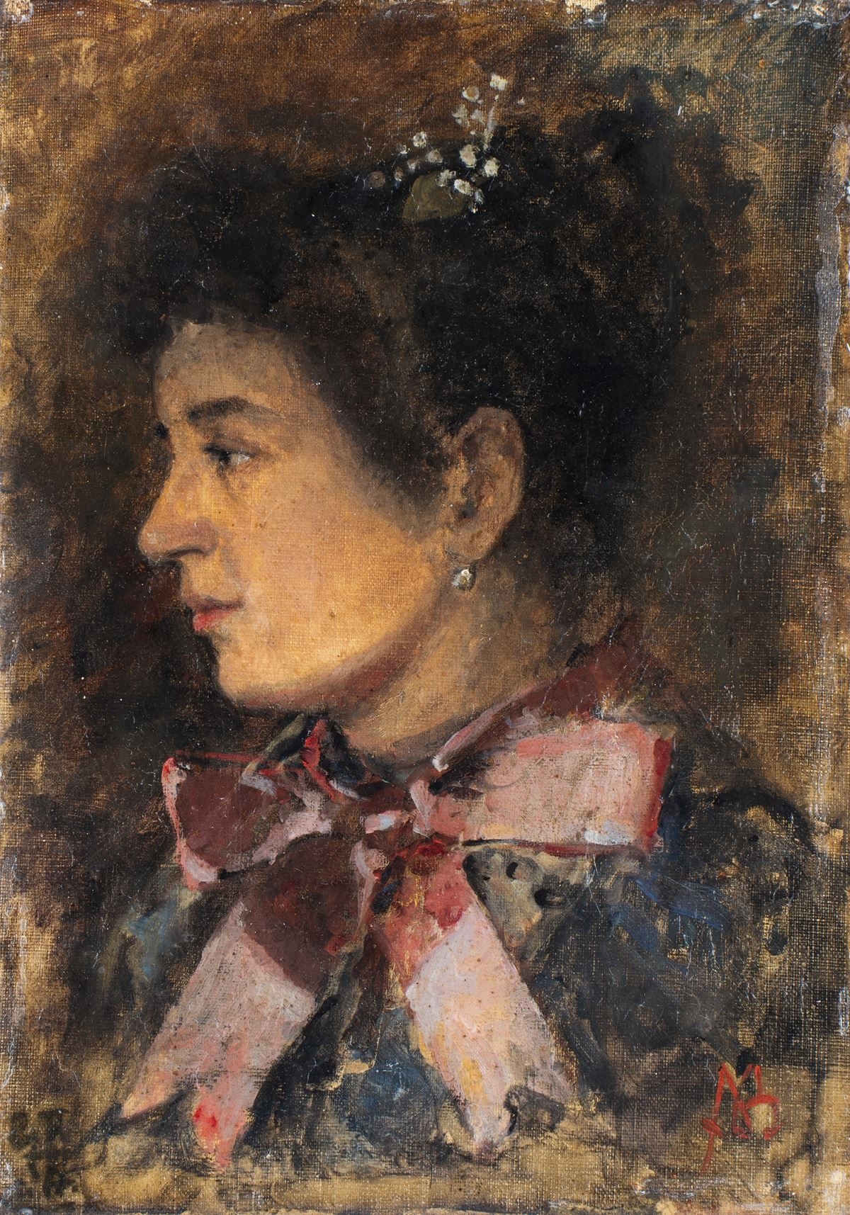 Amedeo Modigliani | Portrait of Medea Taci | MutualArt